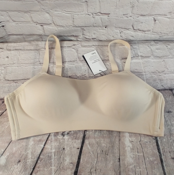 knix | Intimates & Sleepwear | Knix One Only Scoop Bra Dune Wire Free ...